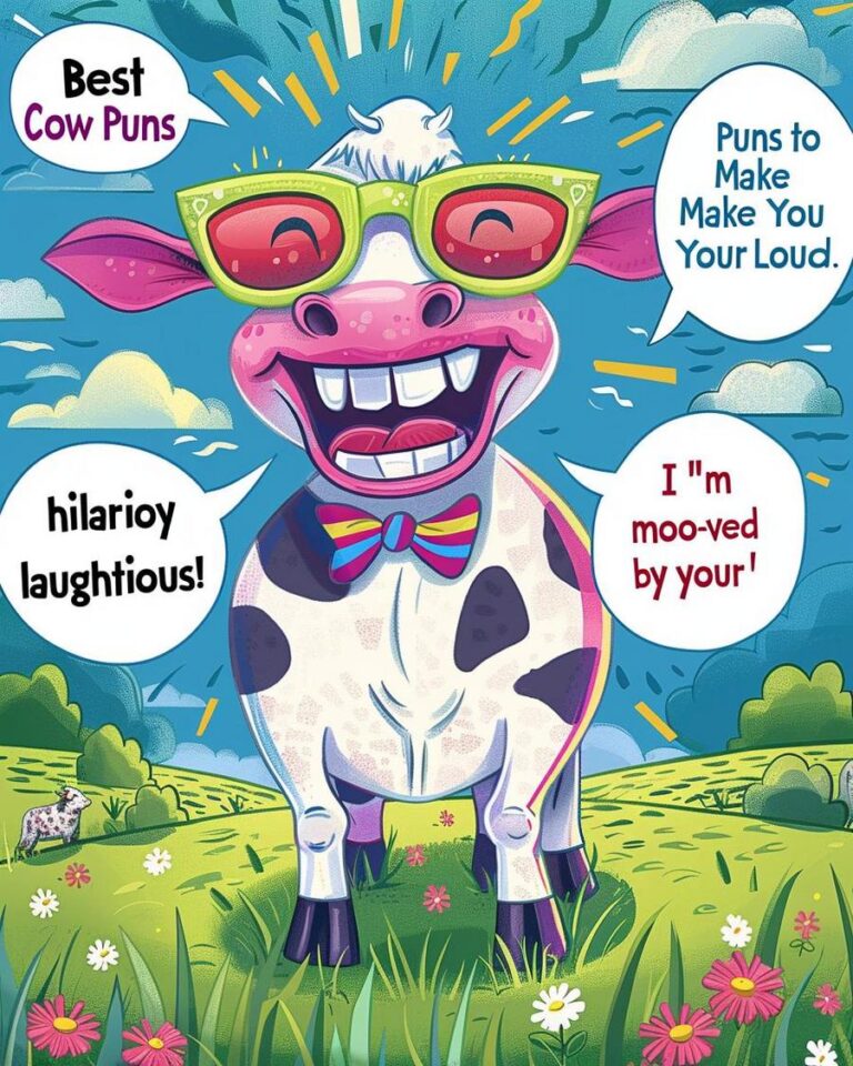 Cow Puns: Udderly Hilarious Jokes to Amuse You