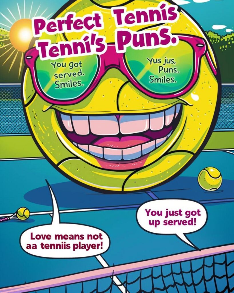 Tennis Puns: Aces of Humor for Sports Fans