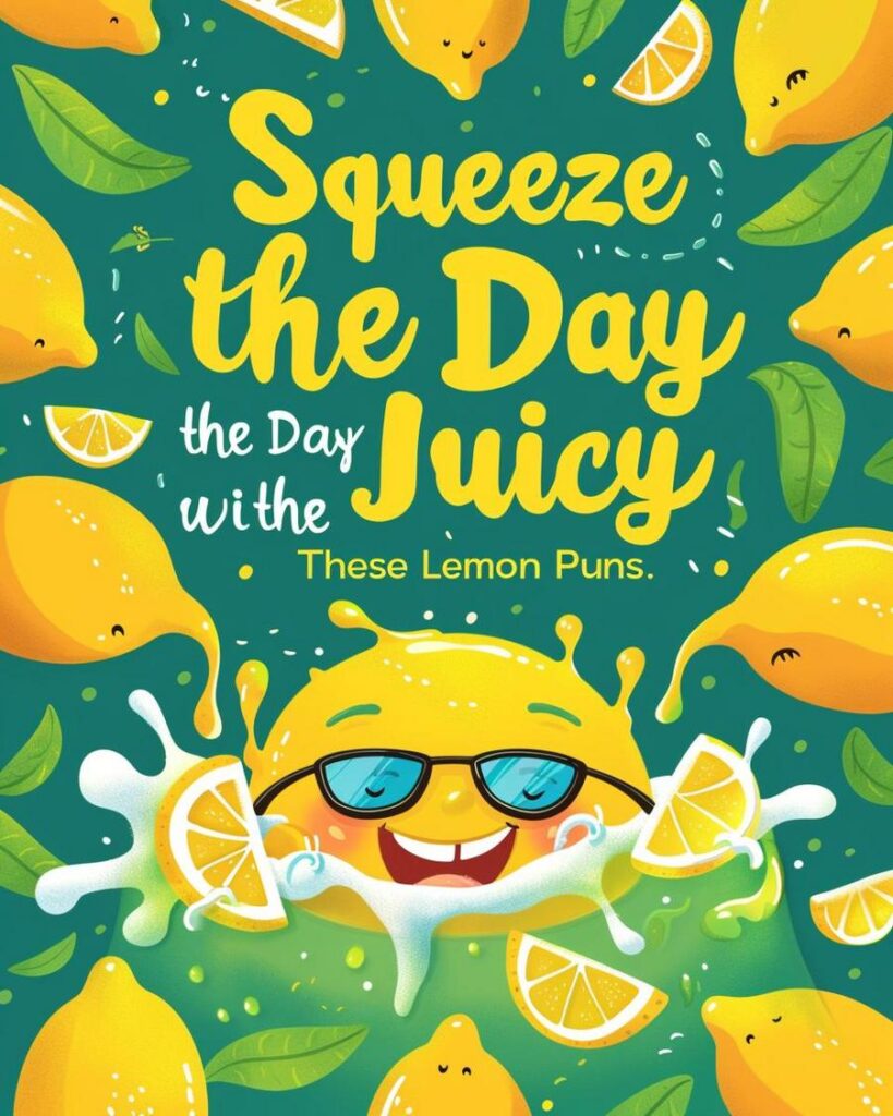 Lemon Puns to Zest Up Your Day: Fresh & Juicy!