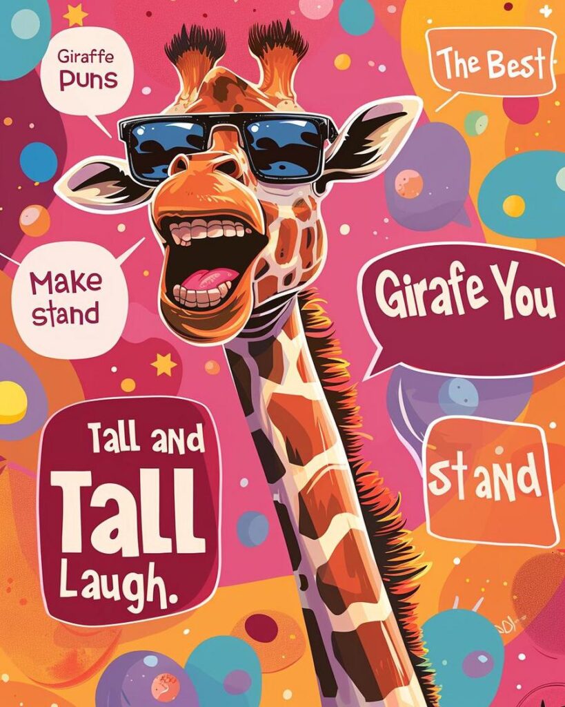 Giraffe Puns: Stretching Humor to New Heights
