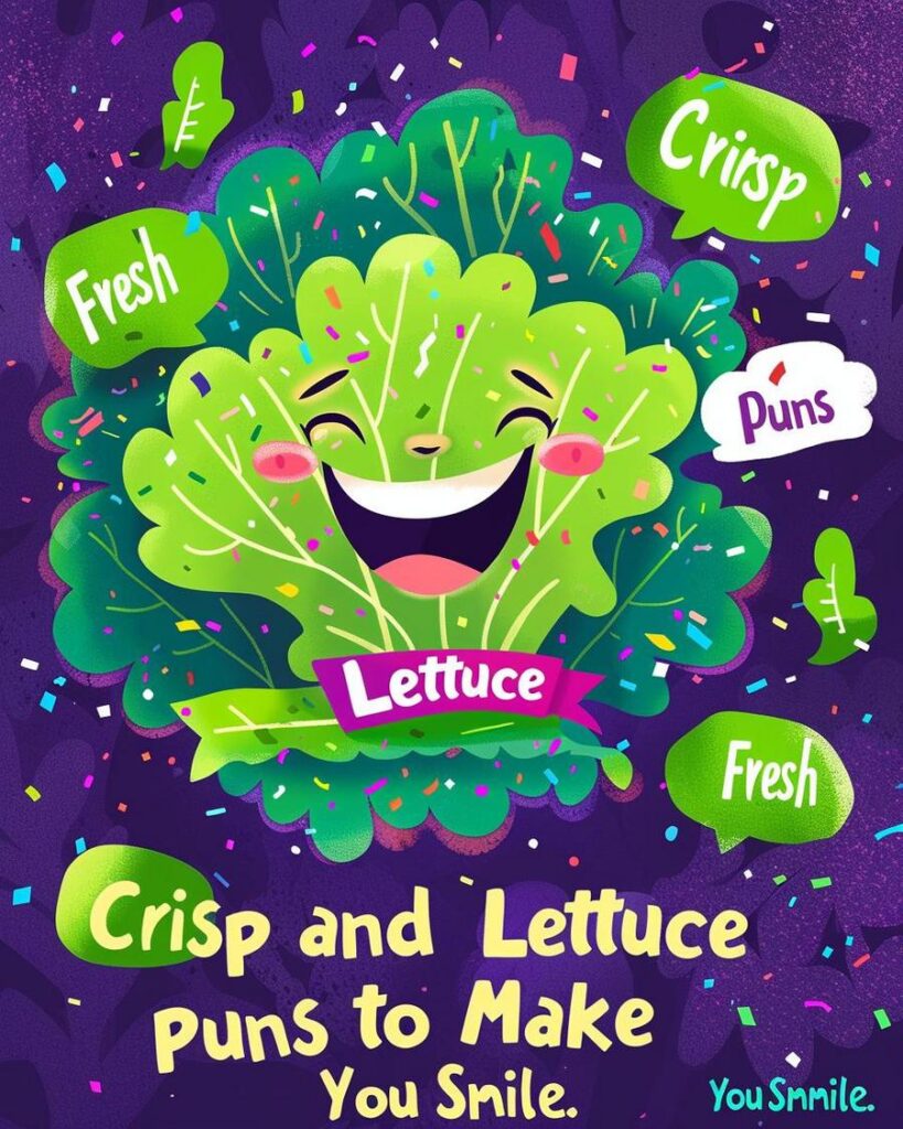 Lettuce Puns: Fresh, Crisp Jokes to Leaf You Smiling