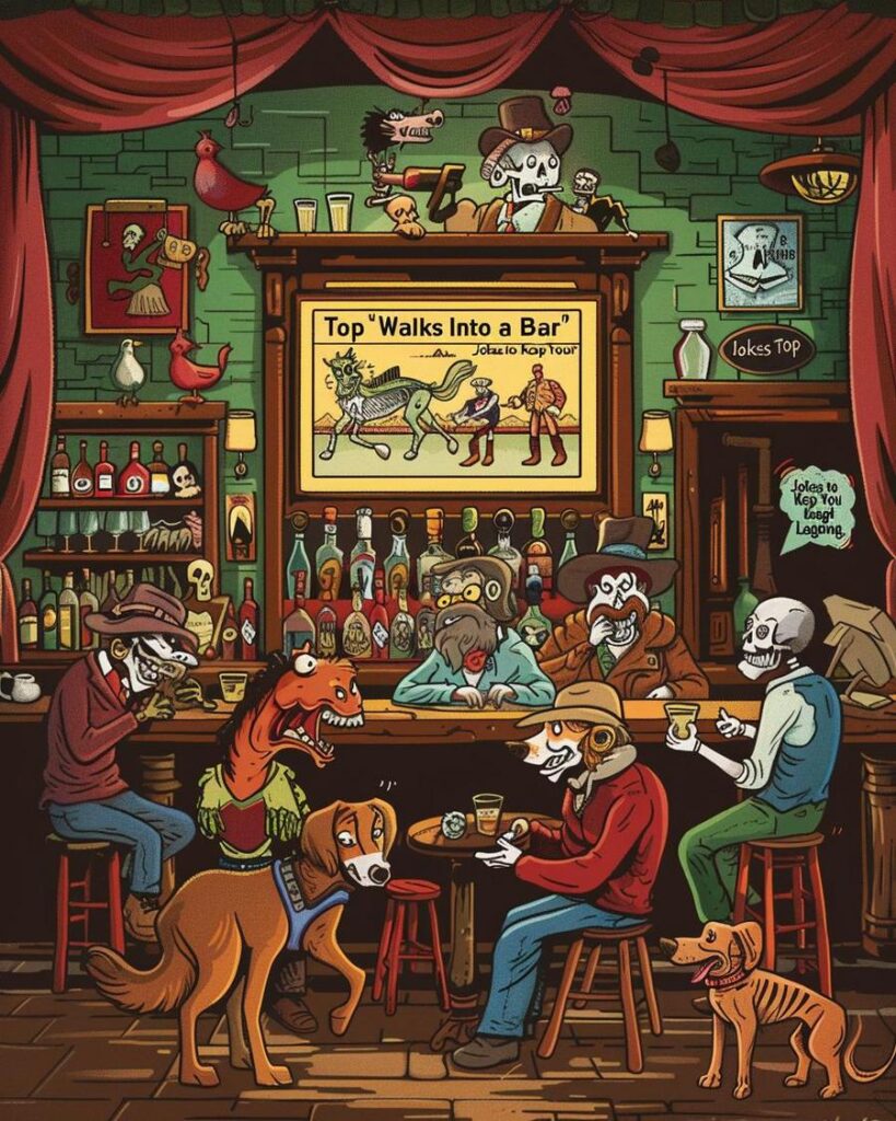 Walks Into a Bar Jokes: Crack Up with Bar Humor!