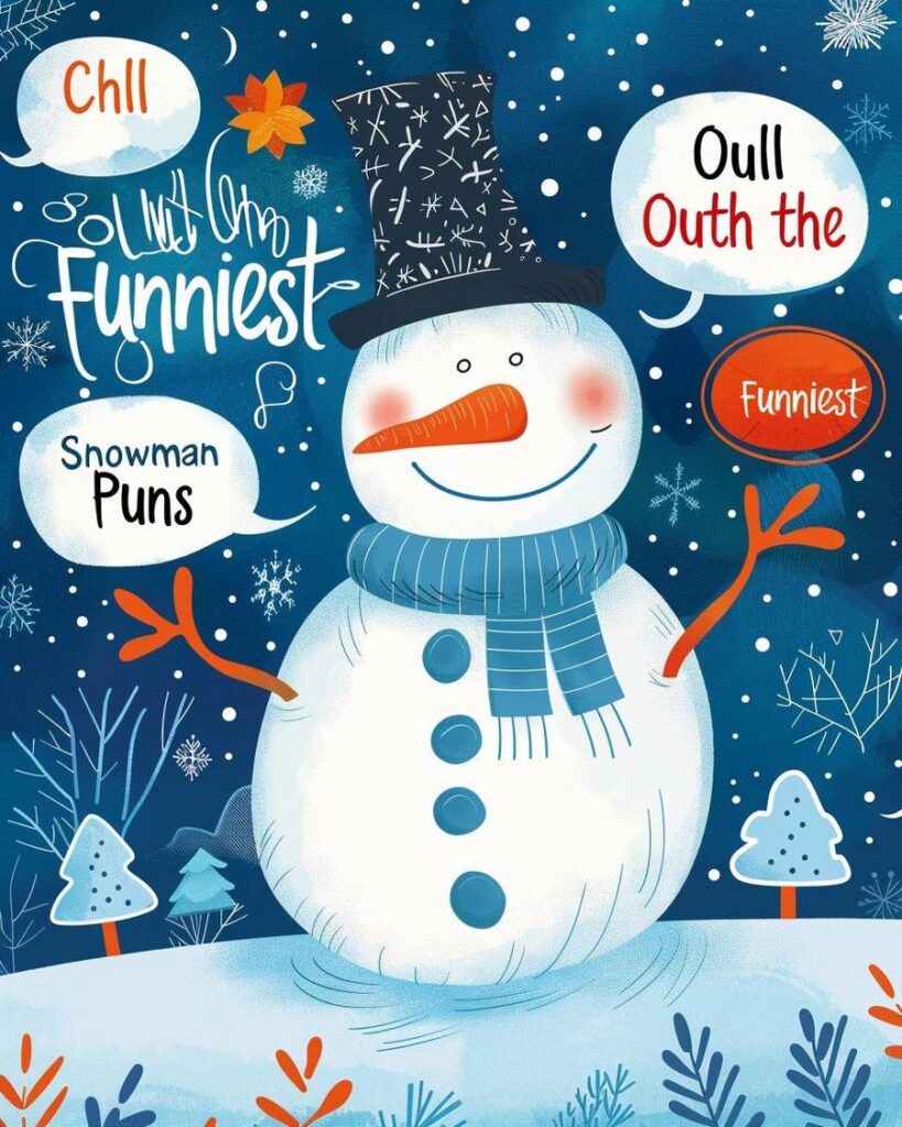 Snowman Puns: A Frosty Collection of Chilly Jokes