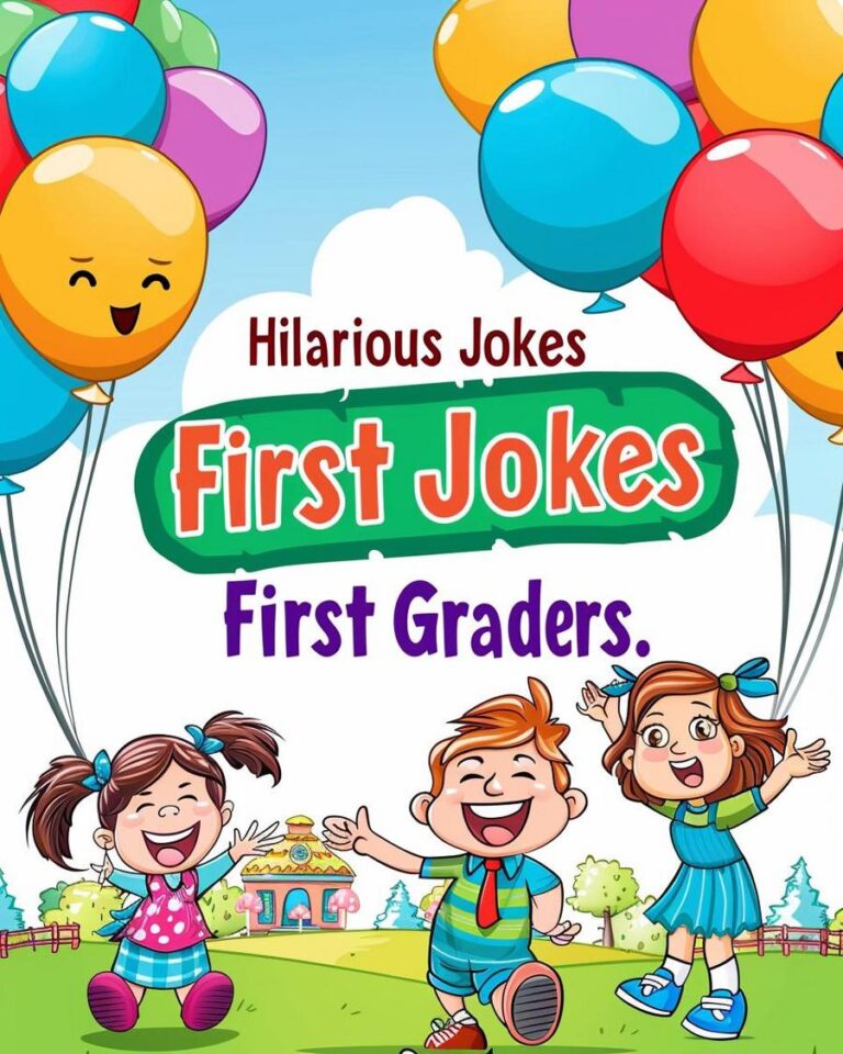 Jokes for First Graders: Laughs to Share at School!