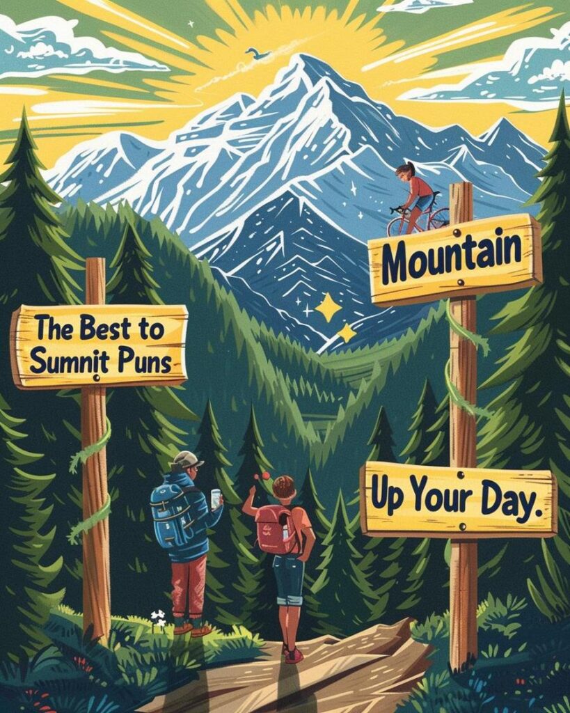 Mountain Puns: Peak Humor for Elevated Laughs