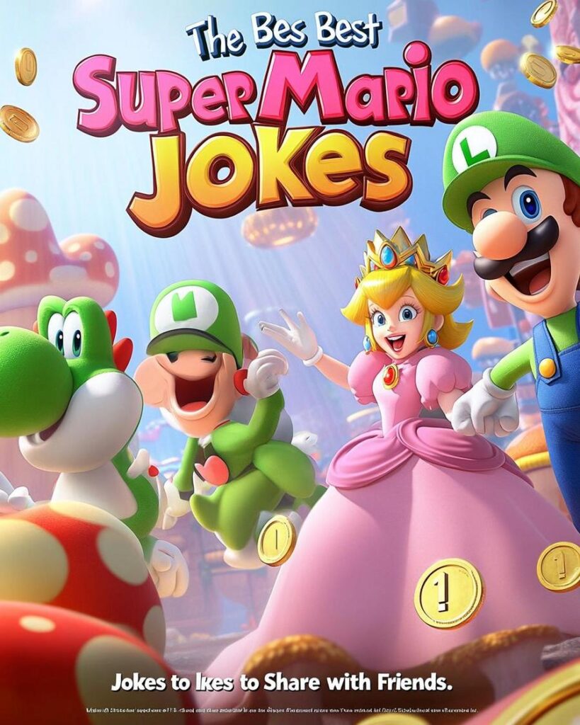 Super Mario Jokes: Laugh Out Loud with Mario & Friends