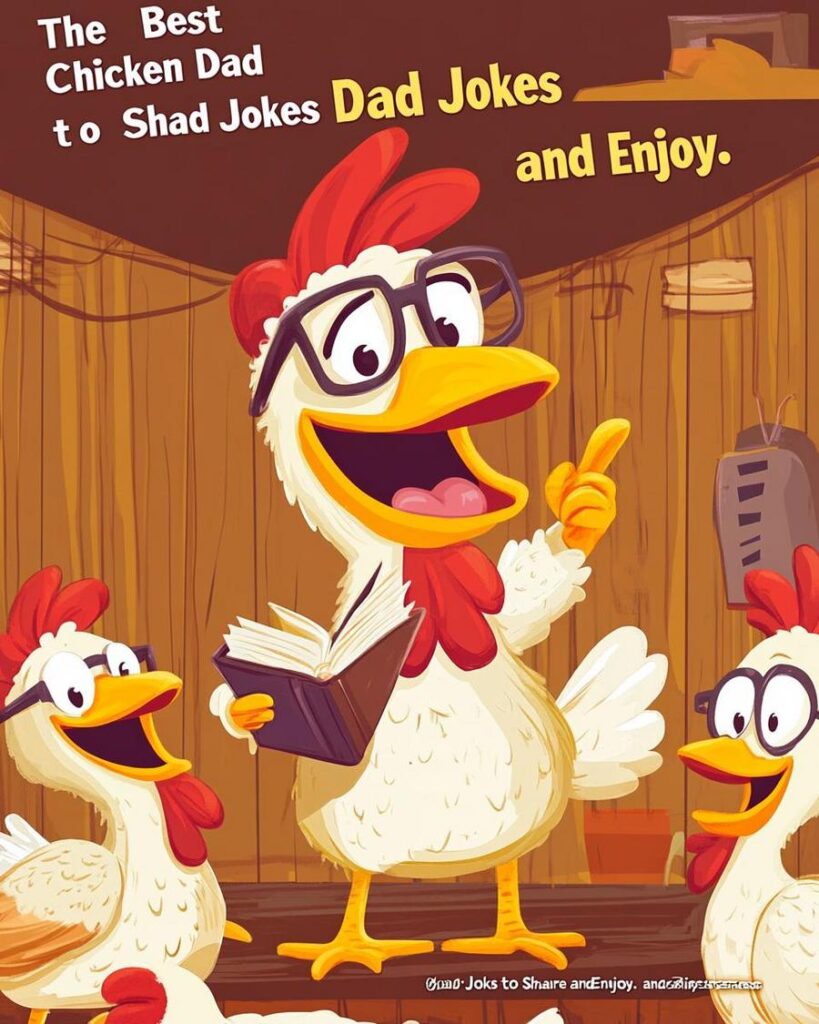 Chicken Dad Jokes: Cluck-Worthy Humor for All Ages