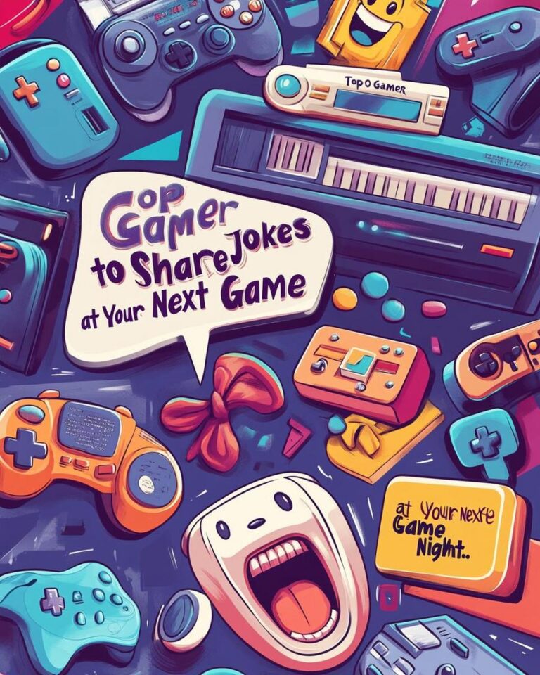Gamer Jokes: Hilarious Puns to Keep You Laughing