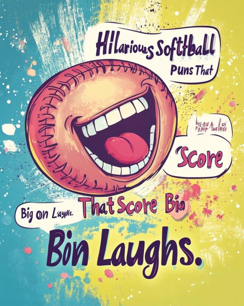 Softball Puns to Hit Humor Out of the Park!